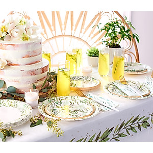 American Greetings Wedding or Bridal Shower Party Supplies, Dessert Plates (36-Count)