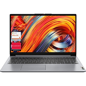 Lenovo 15.6" IdeaPad 1 Laptop, 1TB SSD Storage, 20GB Memory, AMD Athlon Silver Processor, 15.6" HD Display, Wi-Fi 6 & Bluetooth 5.1, SD Card Reader, HDMI, Windows 11 Home(Renewed)