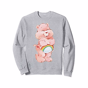 Care Bears Cheer Bear Watercolor Hugs Sweatshirt