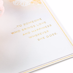 Hallmark Signature Pop Up Mothers Day Card or Birthday Card for Women, Her, Wife (Butterfly)