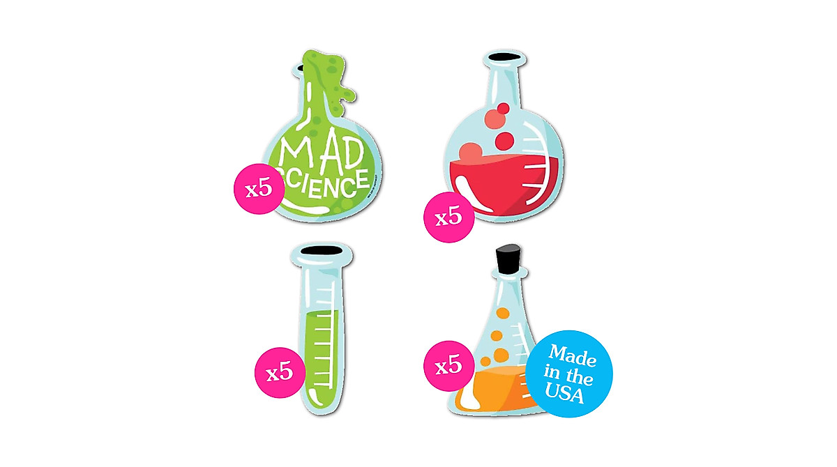 Scientist Lab Beaker Test Tube Decorations for Baby Shower & Birthday