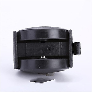 Computer Chair, Universal Office Chair Wheels 4pcs M10 Wearable Rubber Swivel Caster Smooth Rotate Mute Rollers Furniture Hardware