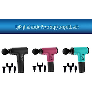 UpBright New AC DC Adapter Compatible with Aduro Sport Elite Recovery Percussion Massage Gun Deep Tissue Muscle Massage Gun Model: MYX-0841000US Massager Gun Power Supply Cord Battery Charger PSU