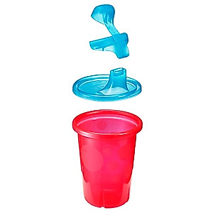 The First Years Take & Toss Spill-Proof Sippy Cups, 10 Ounce, 4 Count