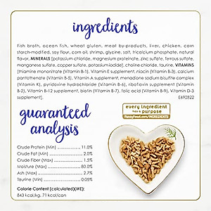 Purina Fancy Feast Grilled Wet Cat Food Seafood Feast in Wet Cat Food Gravy - (Pack of 24) 3 oz. Cans