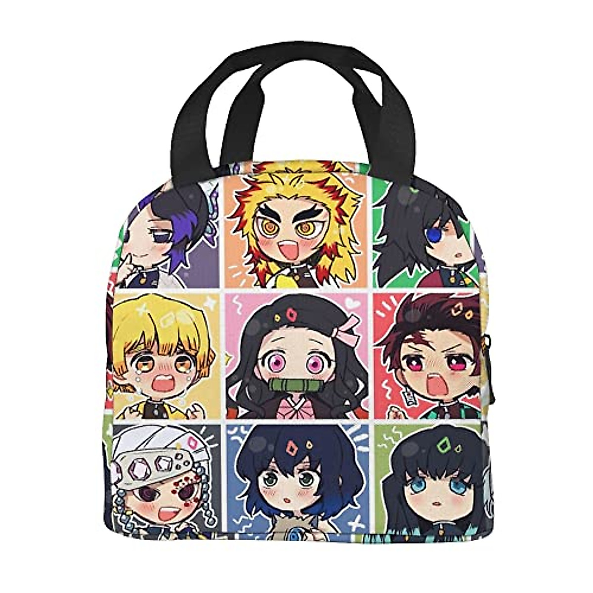 Anime Luch Box Lunch Bag Reusable Insulated Luch Box Meal Handbag To Keep Food Fresh For Office For Teen Girls Women Men Work Office Outdoor Picnic