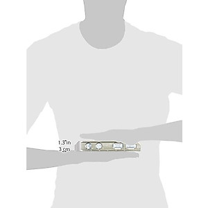 EMPIRE EM71.8 Professional True Blue Magnetic Box Level, 8"