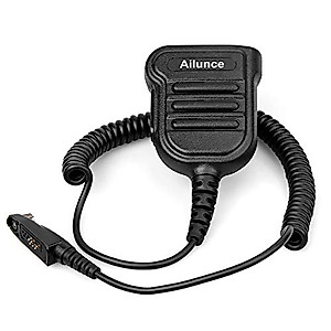 Retevis RT29 RB23 Shoulder Speaker Mic IP67 Waterproof Walkie Talkies Speaker Microphone Compatible with Ailunce HD1 RT29 RT48 RB23 RT47 RB46 RT47V RT87 RT83 RT82 Two Way Radios (1 Pack)