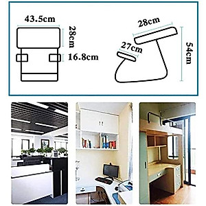 Memory Foam Ergonomic Kneeling Chair, Kneeling Chair Ergonomic Ergonomics Office Chair Relieve Waist Fatigue Computer Chair Rocking Chair Furniture Yoga Chair ,Improve Your Posture with an Angled Seat