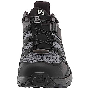 Salomon X Ultra 4 Hiking Shoes for Men, Quiet Shade/Black/Quiet Shade, 11