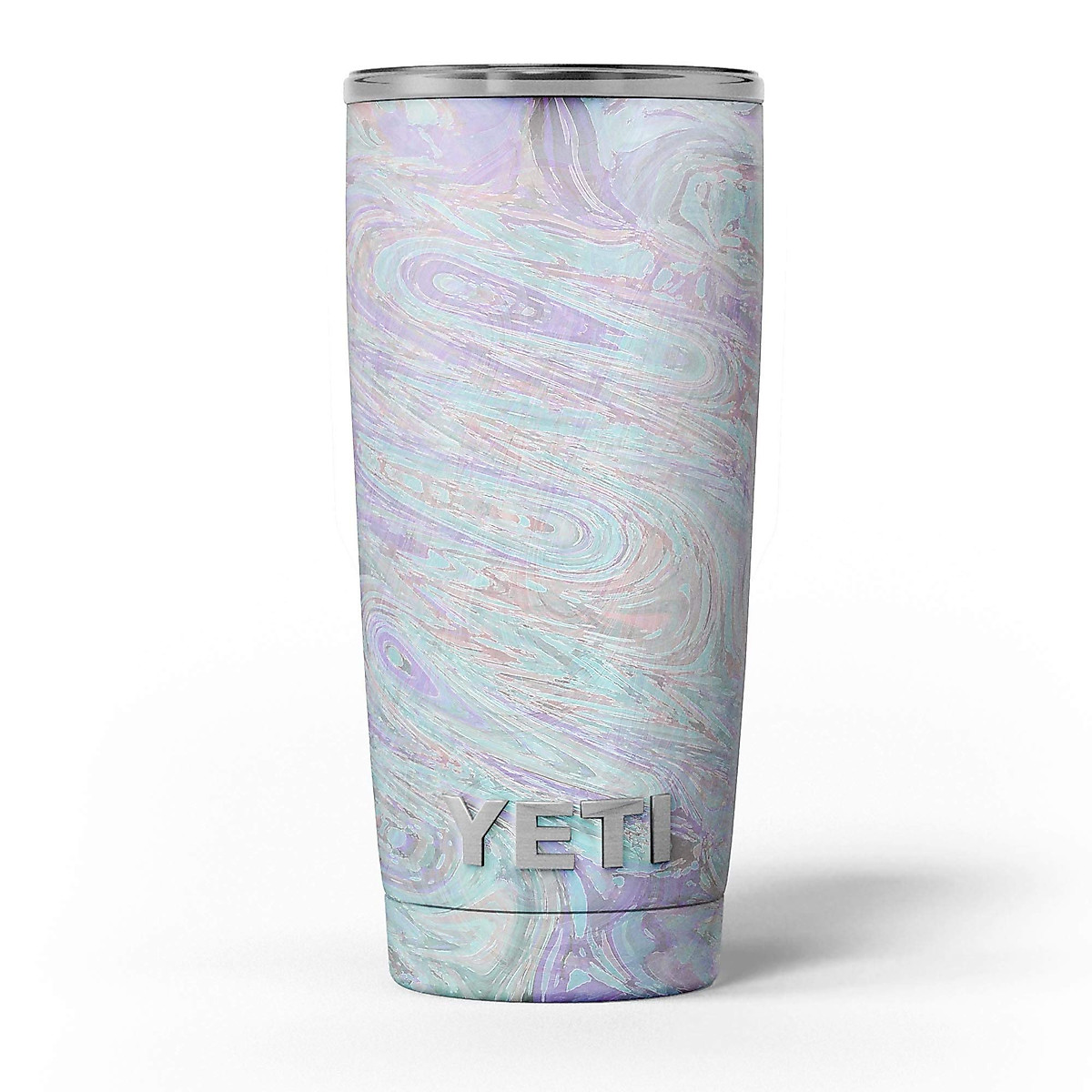 Design Skinz Slate Marble Surface V35 - Skin Decal Vinyl Wrap Kit Compatible with The Yeti Rambler Cooler Tumbler Cups
