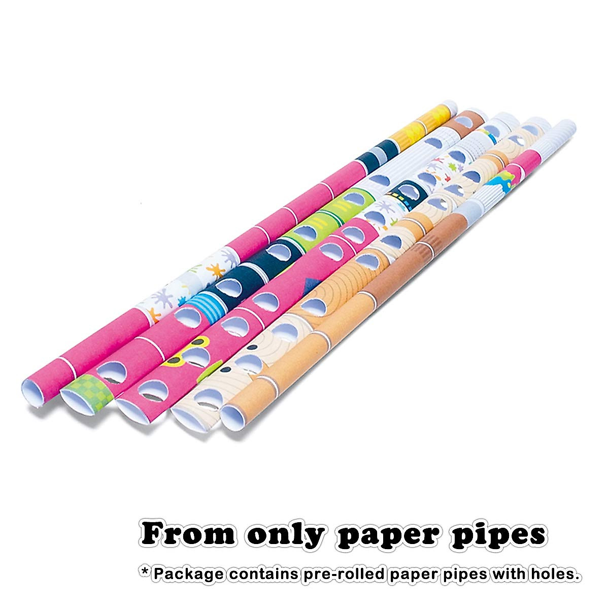 PIPEROID Andy & Pino Art Prodigy & Wooden Doll - Japanese 3D Paper Puzzle DIY Robot kit for Kids and Origami Kit for Adults