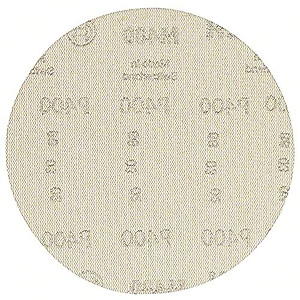 Bosch Professional 2608621161 G400, Set of 50 Sanding Sheets M480 Best (Wood and Paint, Ø 125 mm, Grit P400, Accessories for Random Orbit Sander), Beige, x 50, Pieces