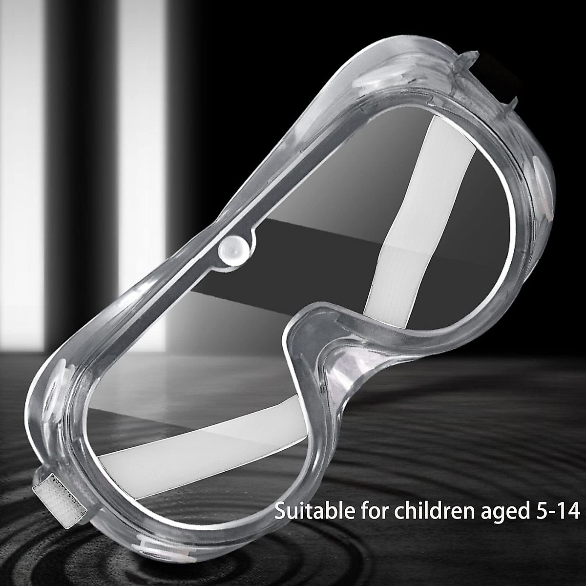 abudder 6 Pieces Kids Safety Goggles,Protective Goggles Crystal Clear Eye Safety Glasses for Boys and Girls