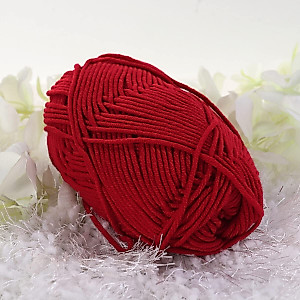 SUPVOX Knitting Yarn Crochet Yarn Thick Yarn Green Black Purple red Blue Yellow Yarn Chunky Yarn for Crocheting Yarn for Knitting Yarn for Crocheting Baby Scarf Cotton Thread