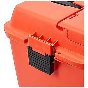 Plano Extra Large Dry Storage Box with Tray Orange