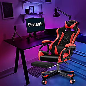 Frassie 28 inch Nylon Gaming Chair Base Replacement with 5 Casters, Heavy Duty Office Chair Base Part