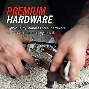 Power Stop 17-052, Z17 Front Ceramic Brake Pads with Hardware [Model Specific]