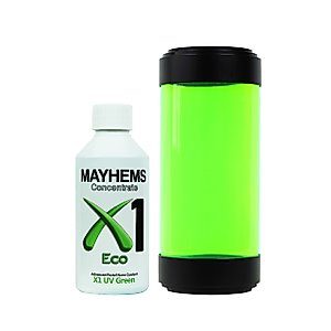 Mayhems - PC Coolant - X1 Concentrate - Eco Friendly Series, UV Fluorescent, 250 ml, Green