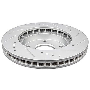 cciyu Front Brake Kits - 2 Brake Rotors & 4 Ceramic Pads fit 1997-2005 for Chevrolet Blazer for GMC Jimmy 1998-2004 for GMC Sonoma 1998-2000 for Isuzu Hombre 1997-2001 for Oldsmobile Bravada