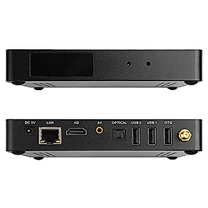 QINTAIX Android 11.0 TV Box, 2GB Ram 16GB ROM, Amlogic S905X4 64-bit Quad-Core CPU,Support Dual Band WiFi 2.4G/5.8G, Bluetooth 4.2, 4K Ultra HD,