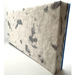 Magic Mopper 4.5" x 10" Heavy Duty Mop Floor Cleaning Eraser Pads Infused with Scouring Nuggets 10x Durability Commercial Grade Floor Baseboard Walls, Compare to Magic Eraser – Doodlebug Pad, 5 Pack