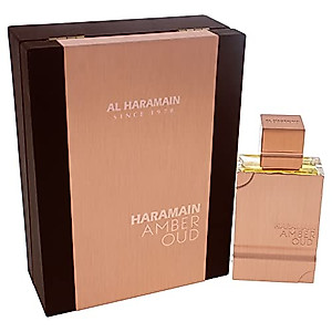 Al Haramain Amber Oud Eau de Parfum Spray for Women, 2oz/60ml