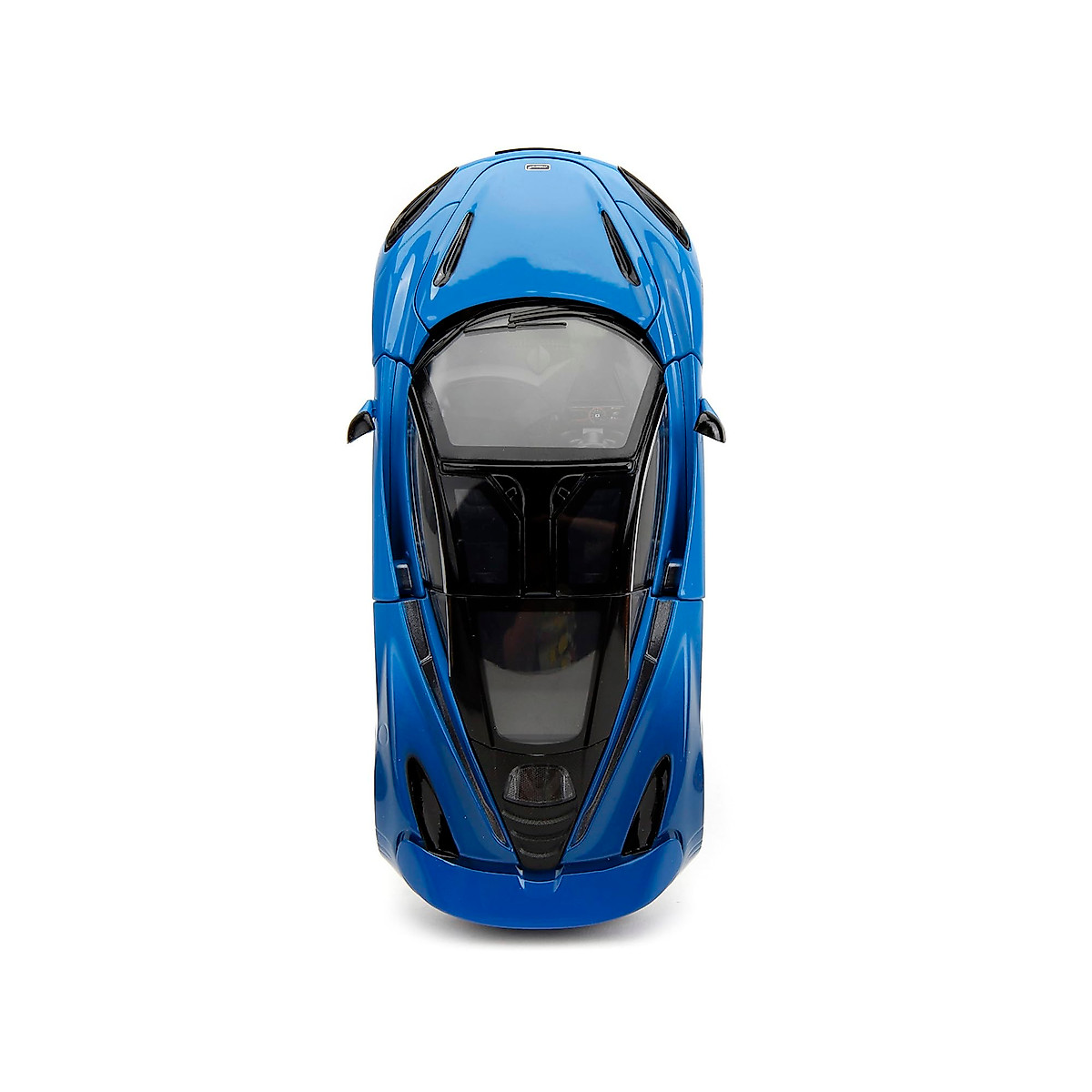 720S Blue and Dark Blue with Black Top Pink Slips Series 1/24 Diecast Model Car by Jada 34850
