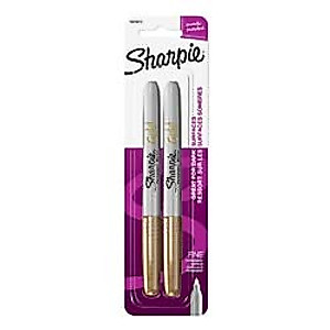 SHARPIE MARKER GOLD 2PK