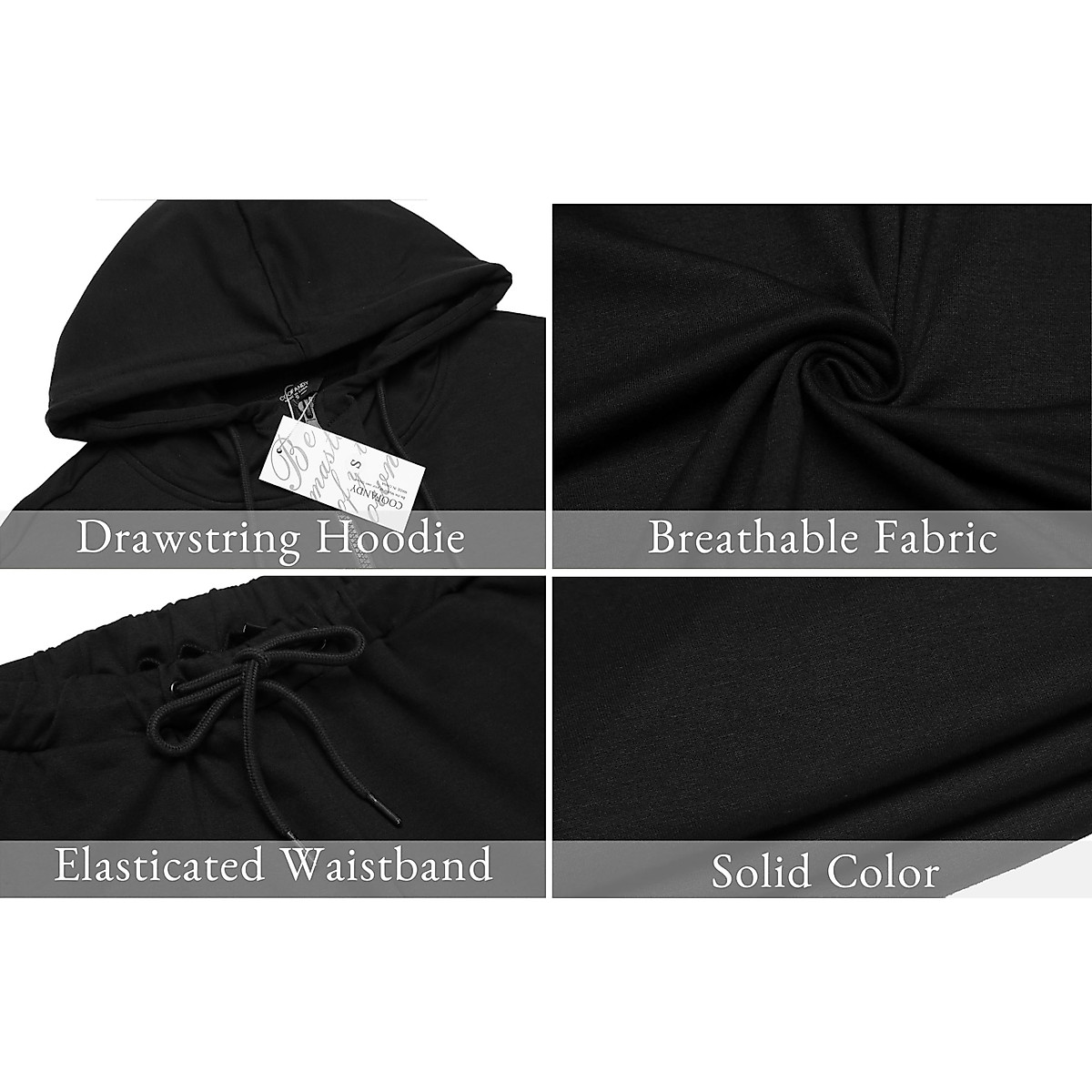 COOFANDY Men's Jogging Suits 2 Piece Mens Sweatpants With Pockets Sweatsuit for Men Jogging Outfits