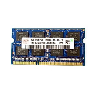 Hynix 4GB PC3-12800 DDR3 1600MHz Non-ECC Unbuffered HMT351S6CFR8C-PB