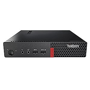 Lenovo ThinkCentre M910x Tiny Desktop, Intel i5 7500 3.4Ghz, 16GB DDR4, 512GB NVMe M.2 SSD, WiFi, Windows 10 Pro (Renewed)