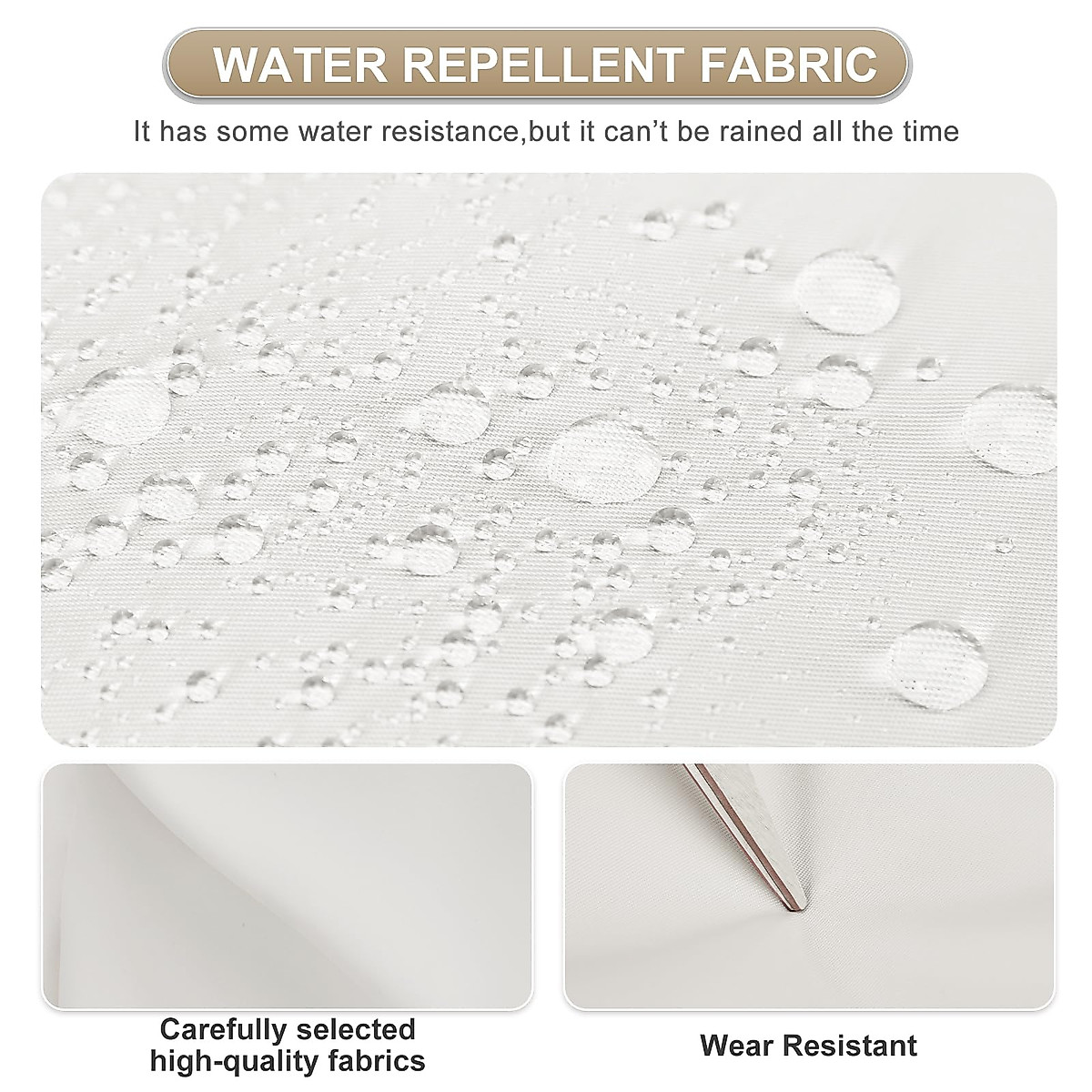 WEPOET School Backpack For Teens Boys Girls Cute Bookbag High School Bag Waterproof Casual Daypack College Backpack For Women Men Student Travel Backpack（Beige）