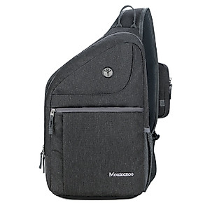 Mouteenoo Sling Backpack for Men and Women Bag (Dark Grey)