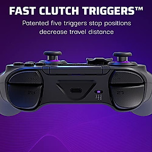 Victrix Pro BFG Wireless Gaming Controller for Playstation 5 / PS5 - Wired or Wireless Power, Mappable Back Buttons, Customizable Triggers/Paddles, App Support (PC)