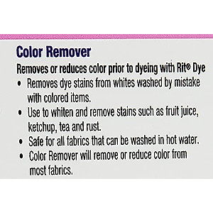 Pack of 2 Rit Dye Laundry Treatment Color Remover