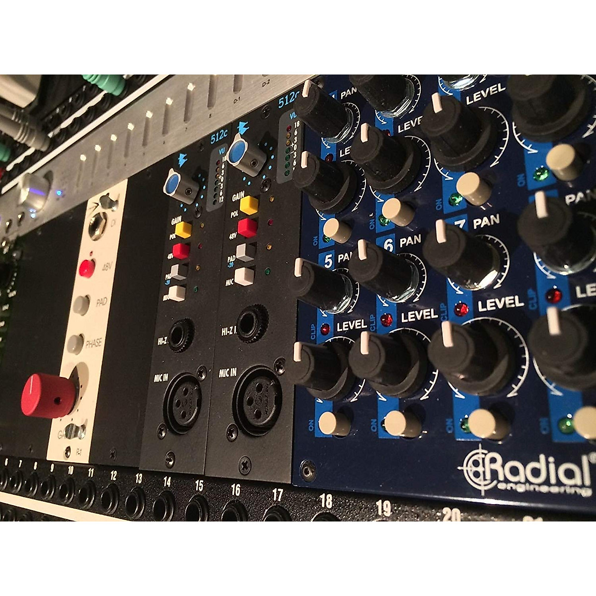 1U 500 Series Universal Blank Panel - 8 Pack