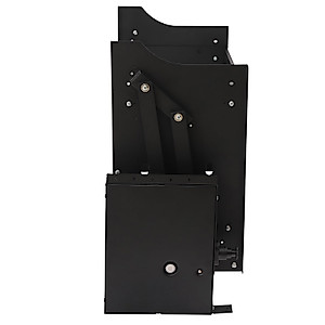 24 Inch Pull Down Cabinet Organizer, 2-Tier Pull-Out Shelf Cabinet Shelf Drop Down Shelf With Buffer Function, Convenient Heavy-Duty Kitchen Cabinet Pull Down Shelf With Anti-slip Handle For Home Use