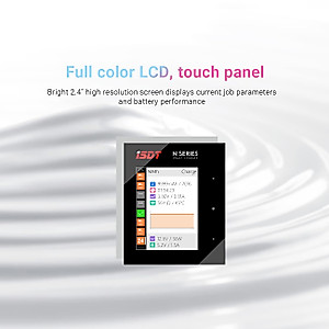 ISDT N24 48W 1.5A 24-Slot Speedy Smart LCD Display Universal Battery Fast Quick Charger for Rechargeable Batteries AA AAA Li-lon LiHv Ni-MH Ni-Cd Nizn LiFePO4 with AC Wall Adapter