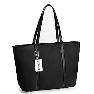 YALUXE Women's Oxford Nylon Large Capacity Work Tote Shoulder Bag