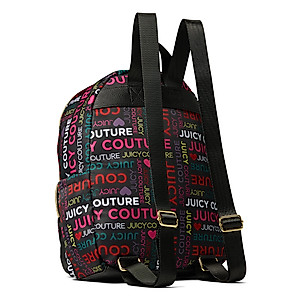 Juicy Couture Word Play Backpack Block Logo Multi One Size