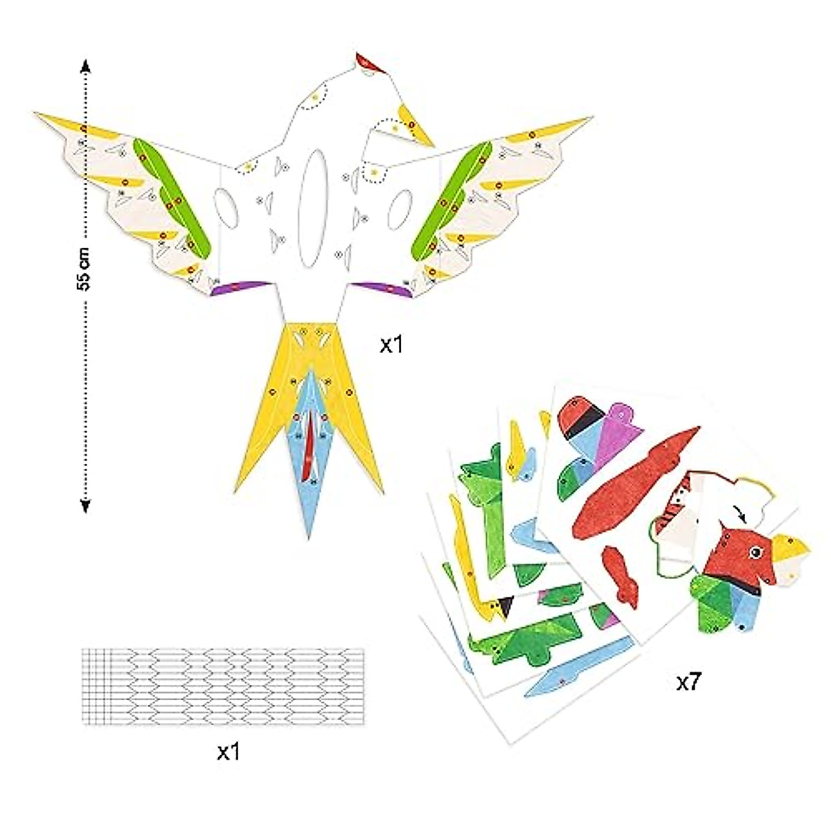 DJECO Paper Creation Craft Kit - Amazoni
