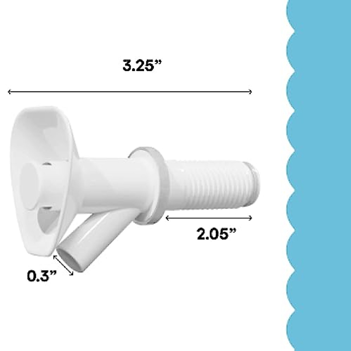 Noa Store Push-Button Cooler Spigot Replacement - Compatible with Rubbermaid Gott Water Cooler - Beverage Jugs Dispenser Valve with Thread Gasket - Durable Rubber Material- No Drip or Leak (Pack of 3)