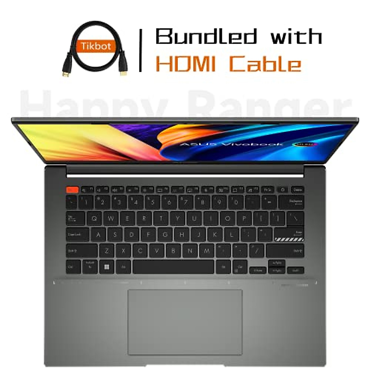 Asus 2022 Latest Vivobook S 14X 14.5 OLED 2.8K 120Hz Laptop, 14 Cores Intel Evo 12th Gen i7-12700H, 100% DCI-P3 Pantone 600nits 16:10, Wi-Fi 6E, Backlit KB, Thunderbolt 4 (16GB RAM