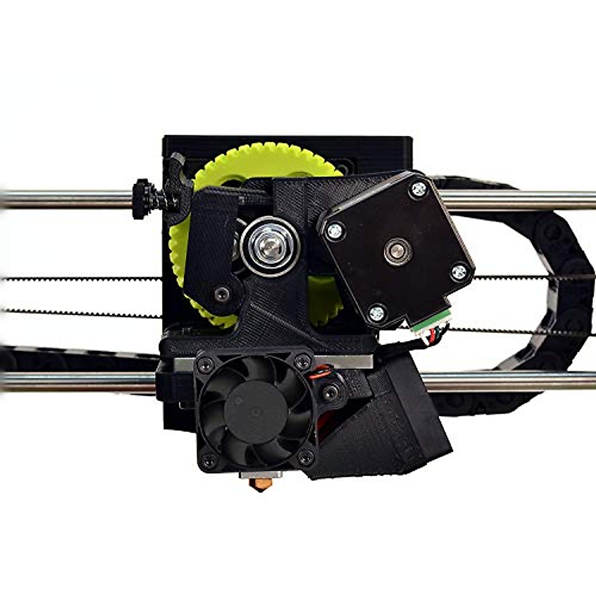 SoundOriginal 2pcs Brushless DC Cooling Fan 24V 0.06A 40mm x 40mm x10mm Speed 6800 RPM Fans for 3D Printer Humidifier Aromatherapy and Other Small Appliances Series Repair Replacement (Black 24V)