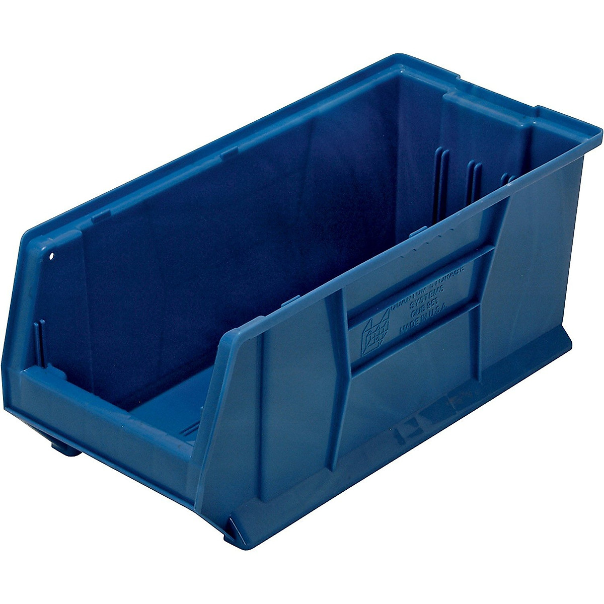 QUANTUM STORAGE SYSTEMS K-QUS953BL-1 Plastic Storage Stacking Hulk Container, 24" x 11" x 10", Blue