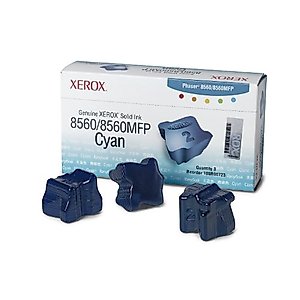 Xerox Solid Ink Cyan, Phaser 8560/8560MFP, 3 Sticks (108R00723)