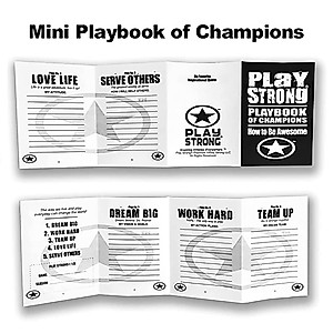 Play Strong Swimming Beast Birthday Card 1-Pack (5x7) Swim Sports Birthday Cards Greeting Cards - Awesome for Swimmers, Coaches and Fans Birthdays, Gifts and Parties!