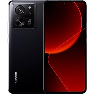 Xiaomi 13T Pro 5G Dual 512GB ROM 12GB RAM Factory Unlocked (GSM Only | No CDMA - not Compatible with Verizon/Sprint) Global Mobile Cell Phone - Black