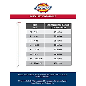 Dickies Women's Speed Clip Buckle, Black, Small-Medium